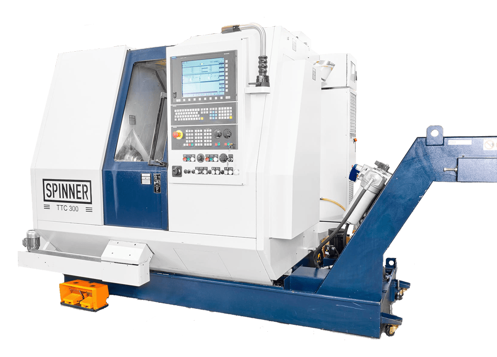 SPINNER TTC 300 SMMCY - NEW MULTI-AXIS TURNING CENTRE FROM GERMANY ...